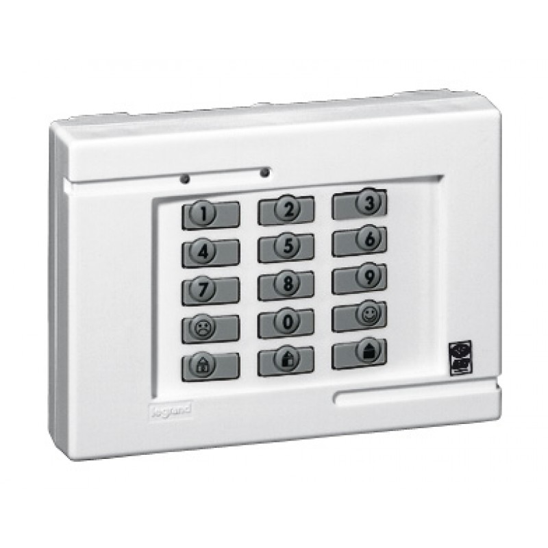 Clavier à code LEGRAND 043223 pour alarme intrusion filaire - Elec-Boutique.fr