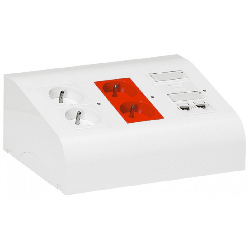Plot de sol LEGRAND 031749 3x4 modules à équiper - Elec-Boutique.fr