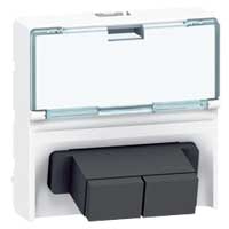 Prise traversée fibre optique LEGRAND 078617 Mosaic - Elec-Boutique.fr