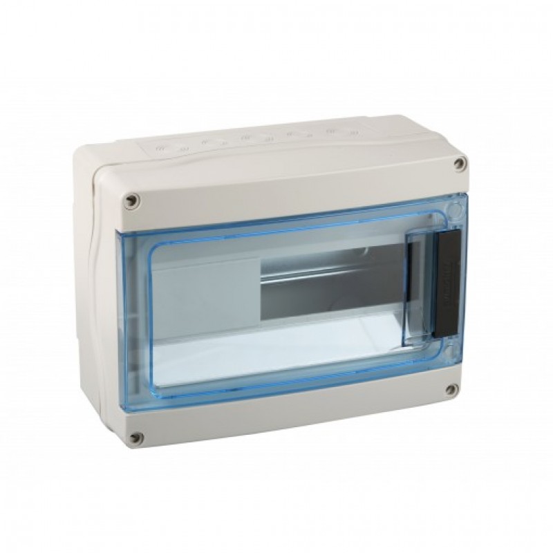 Eurohm 19104 Coffret 12 modules IP65 entrées souples - Elec-Boutique.fr