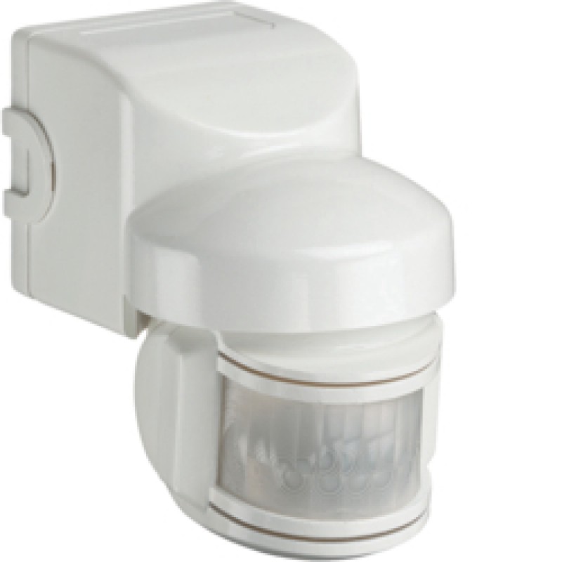 Hager 53060 Détecteur IR mural radio 140 blanc suppl - Elec-Boutique.fr