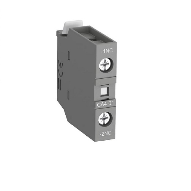 ABB H313002 Contact auxiliaire 1NC, montage frontal CA4-01 - Elec-Boutique.fr