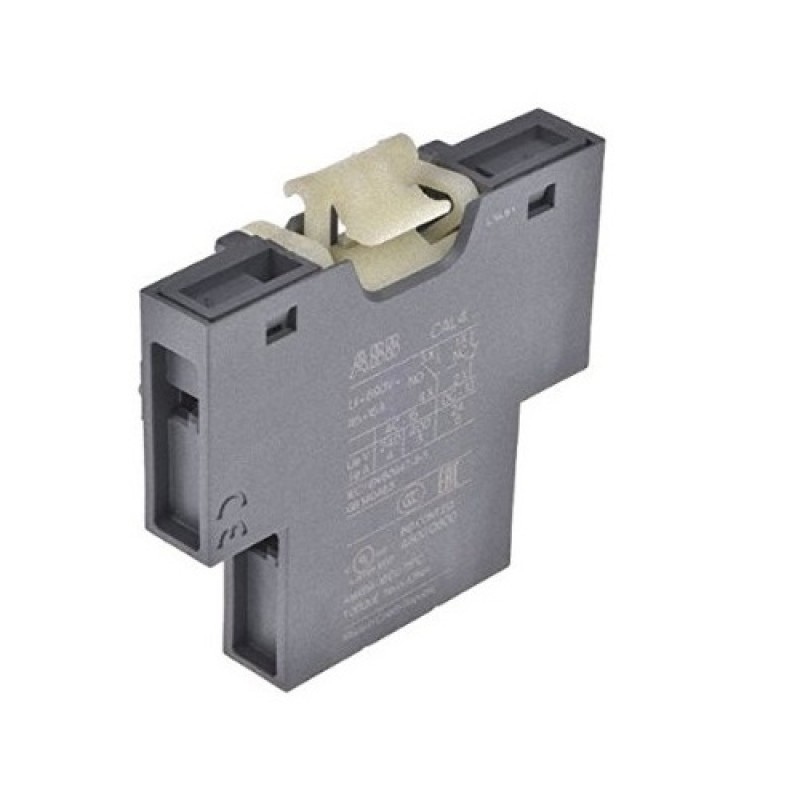 ABB H313004 Contact auxiliaire 1NO/1NC, montage lateral CAL4-11 - Elec-Boutique.fr