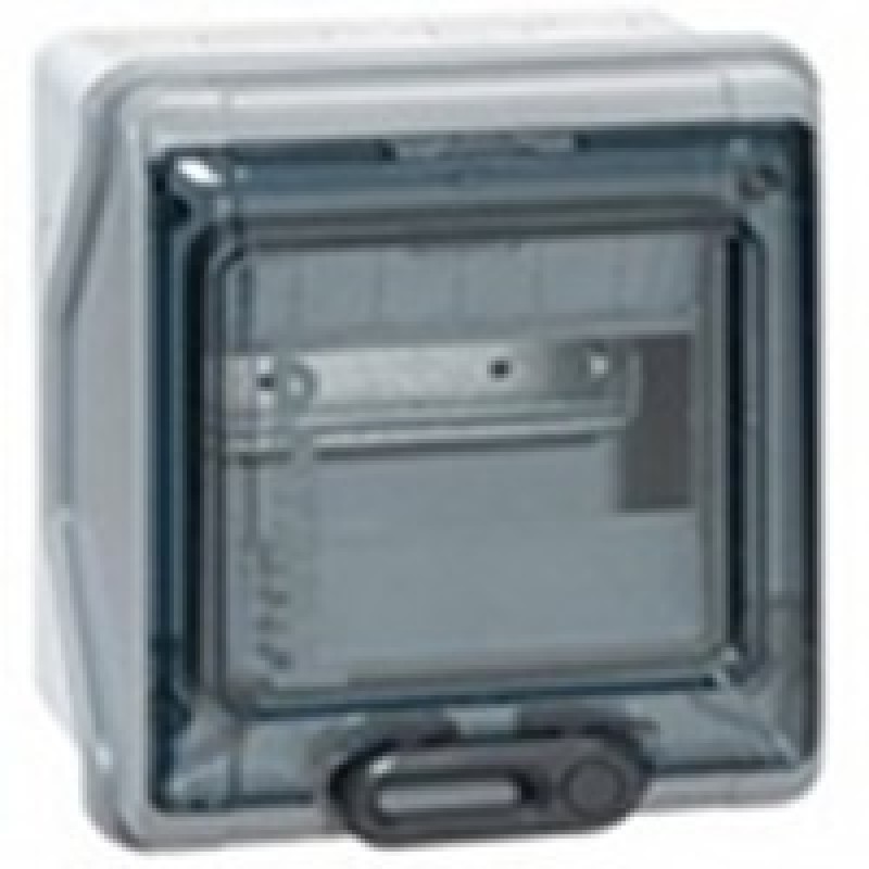 Coffret Plexo 8 modules LEGRAND 001908 avec embouts Gris - Elec-Boutique.fr