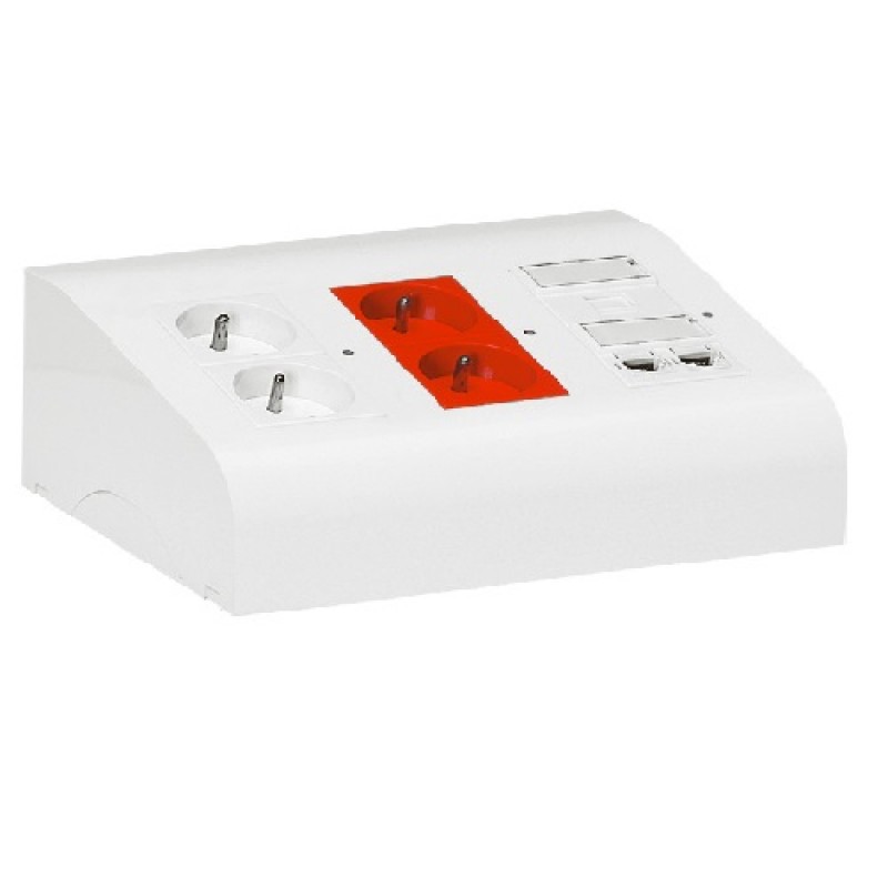 Plot de sol LEGRAND 031749 3x4 modules à équiper - Elec-Boutique.fr