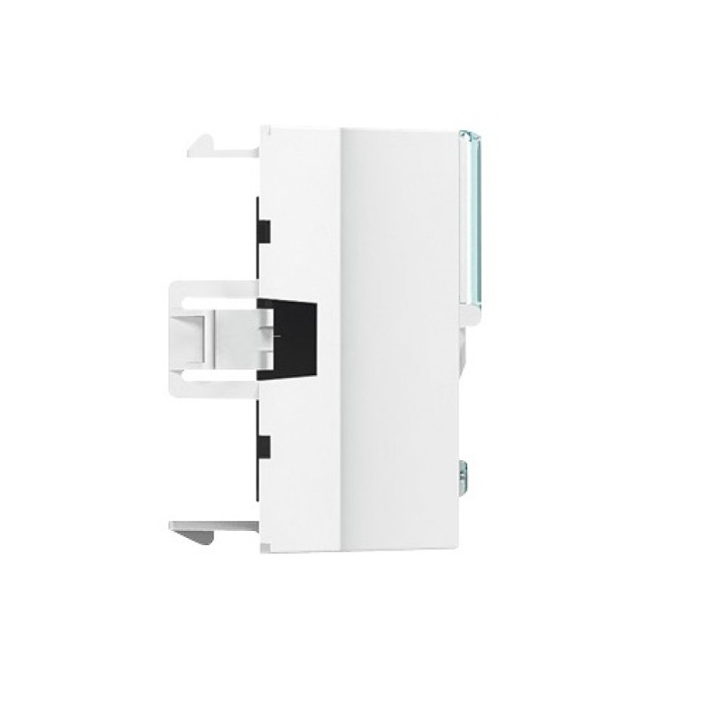LEGRAND 078622 Traversée cuivre Mosaic-Cat.6 UTP-8 contacts-2 modules ...
