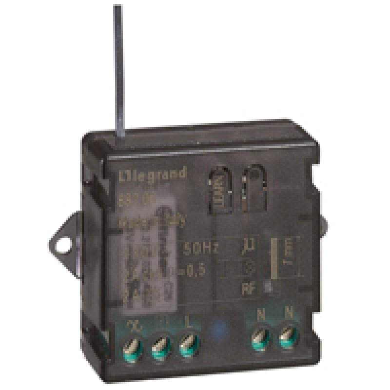 LEGRAND 088206 Interrupteur récepteur micro module radio programme ...