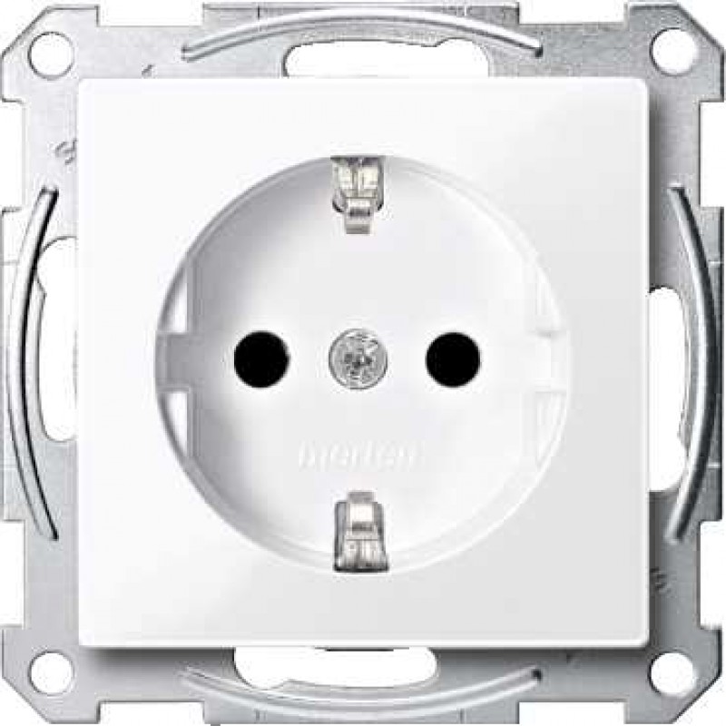 SCHNEIDER MTN2300-0325 Prise SCHUKO protec. con-Blanc actif brillant ...