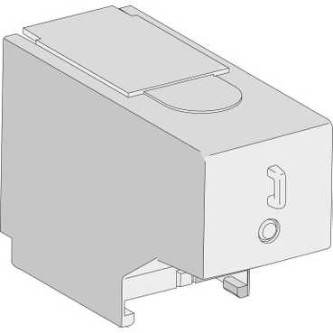 SCHNEIDER 49659 Cache-bornes-pour INF Fupact 100 125 160 A - Elec ...