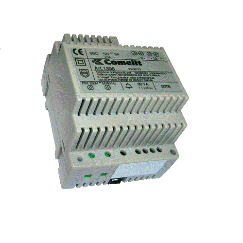 Comelit 1395 Transformateur 12VCA 60 VA 4 module - Elec-Boutique.fr